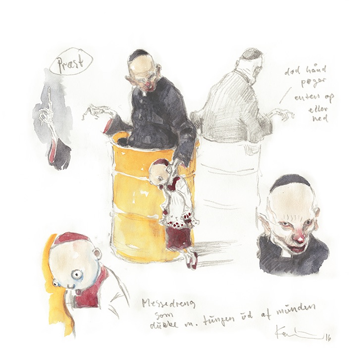 Michael Kvium – Skitsen – Horsens Kunstmuseum