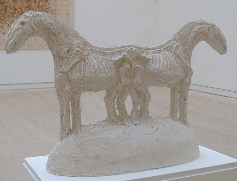 Apokalypsens rytter. Helhesten- Sleipner. 1990 – Horsens Kunstmuseum